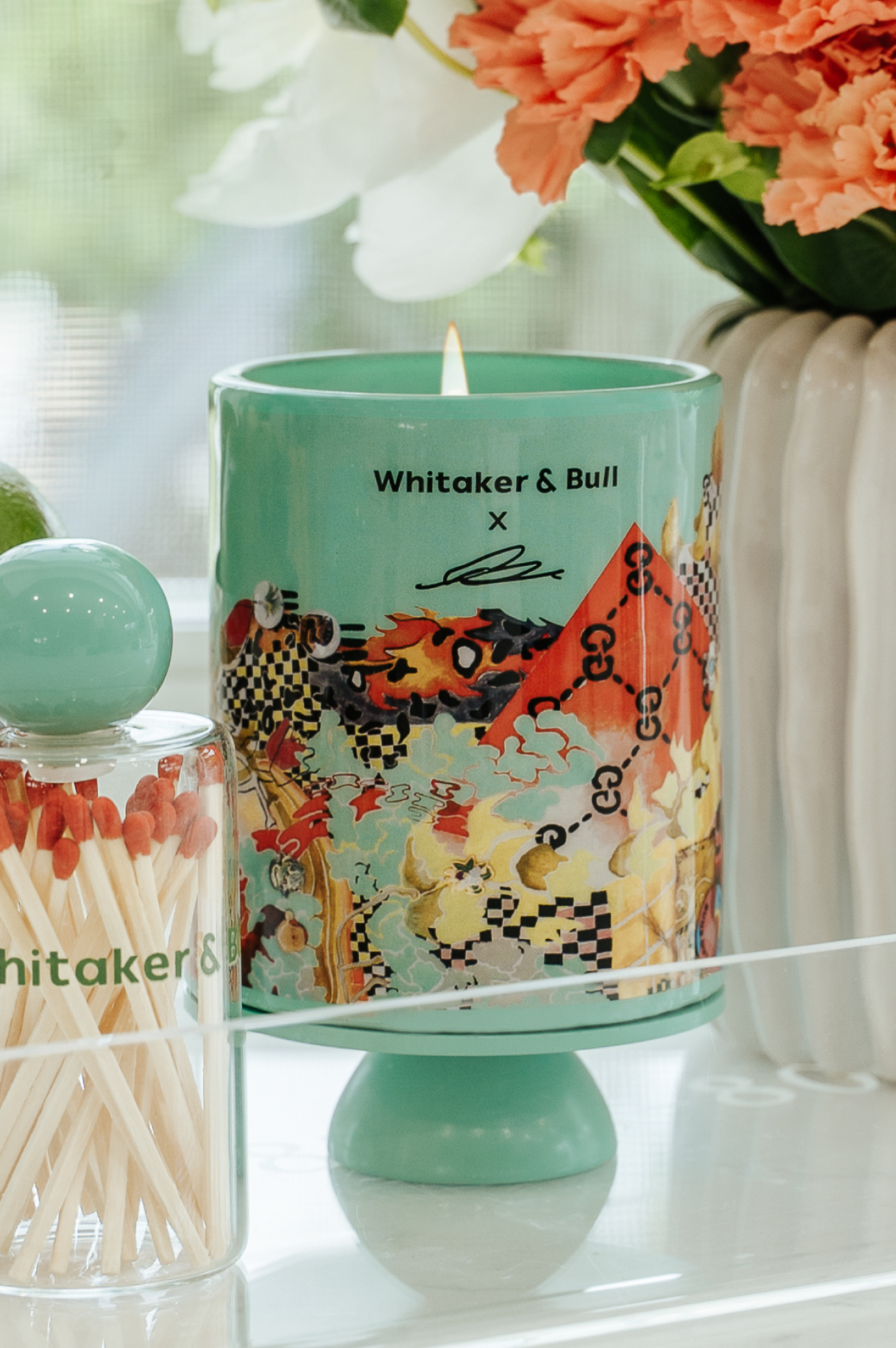 Whitaker & Bull Scented Candles: Art Collaboration With Hannah Buechler
